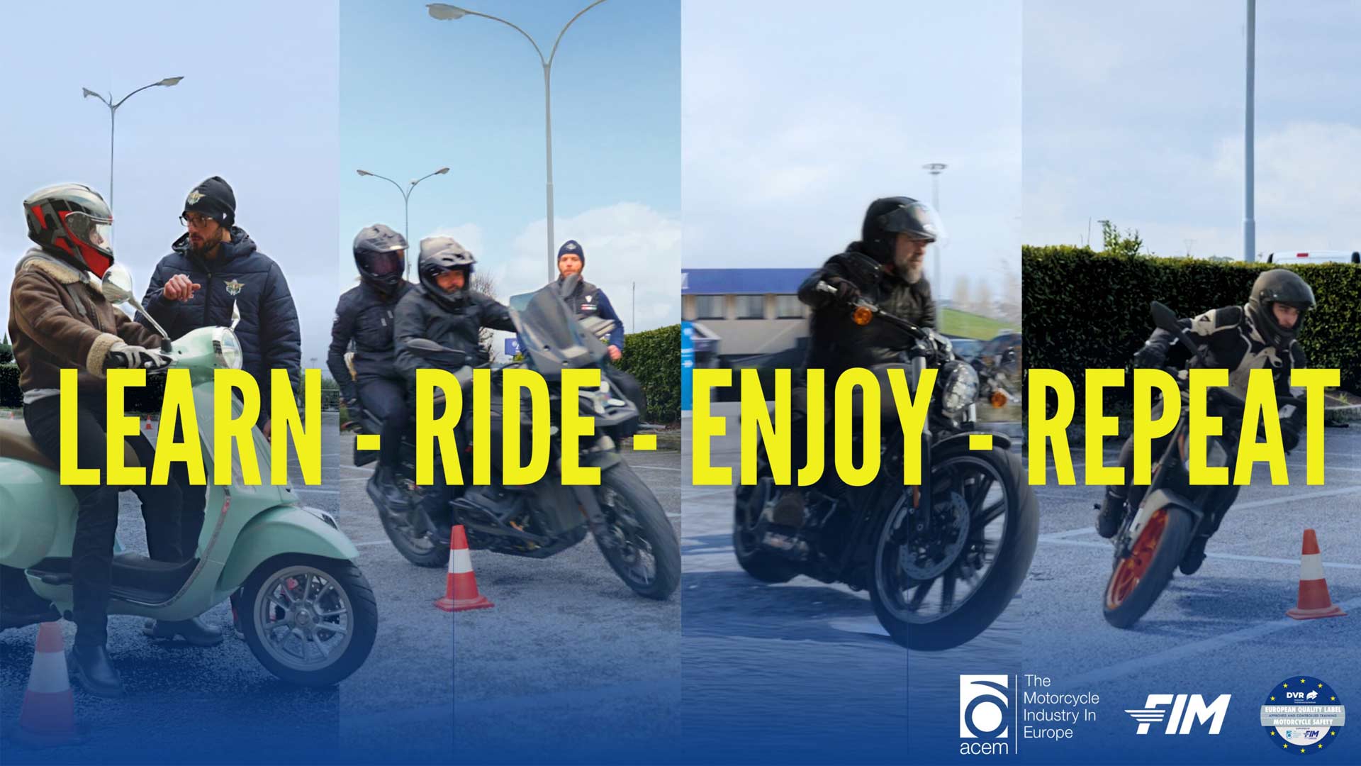 Learn - Ride - Enjoy - Repeat - European Training Quality Label